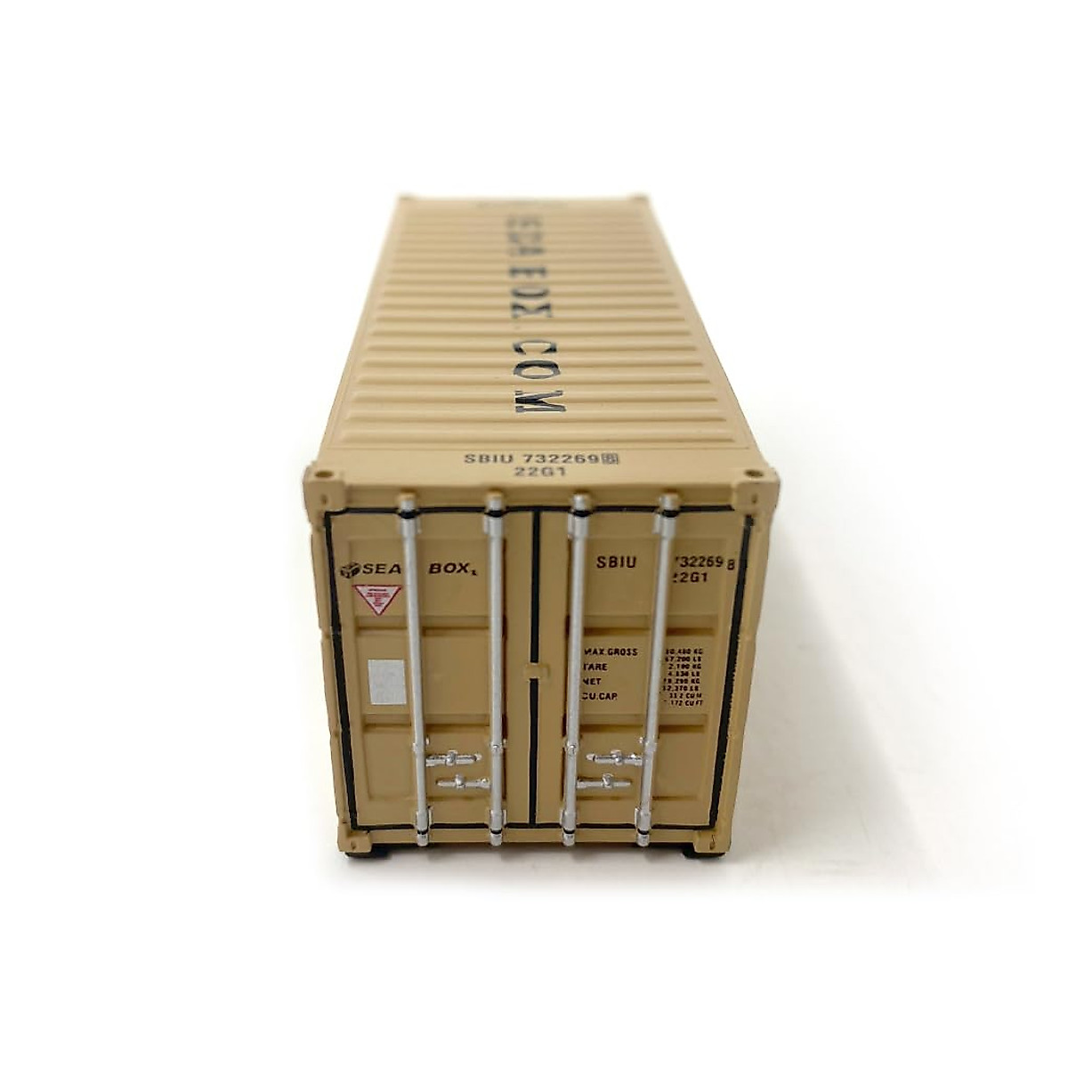 Sea Box Inc. HO Scale, 20' ISO Shipping Container