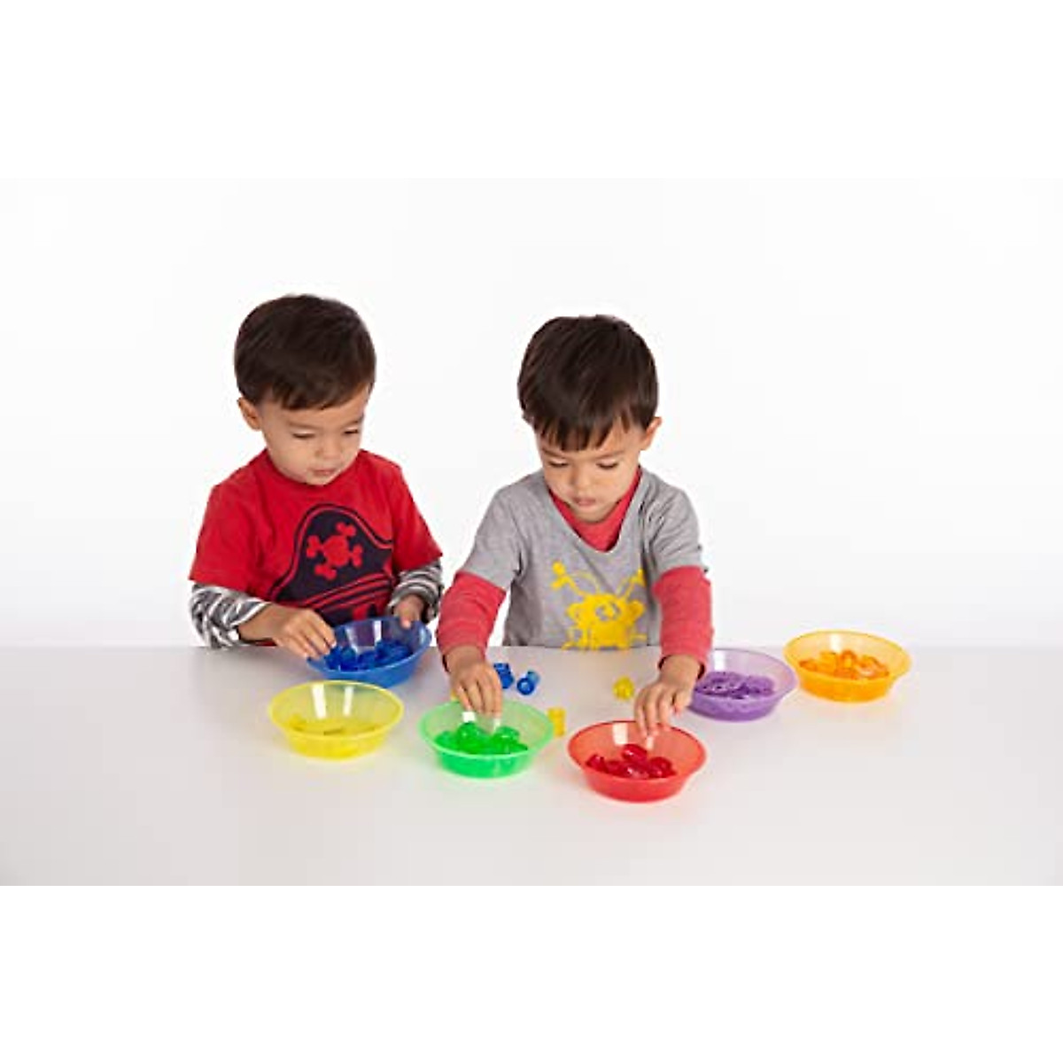 TickiT 73117 Translucent Colour Sorting Bowls