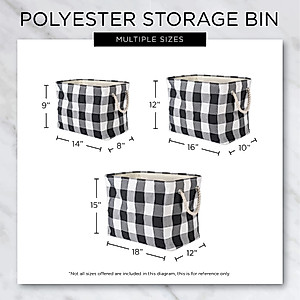 Bone Dry Pet Storage Collection Striped Paw Patch Bin, Small Rectangle, Gray