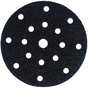 6 inch 17 Holes Pad Saver Premium Hook and Loop Interface Pad for Festool 496647, Extends the backing pad´s lifetime,Multi Hole Pad Protector