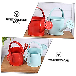 GANAZONO 8 pcs Tin Watering can Watering can Kids Plant Mister Plant Watering Water can for pots for Outdoor Plants Toddler Watering can Planting Indoor Filling Child Drinking Fountain Iron