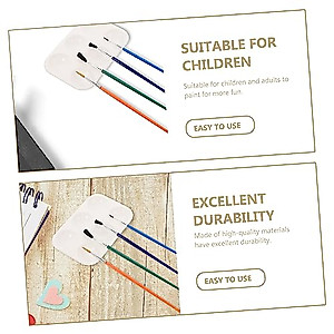 FAVOMOTO 1 Set Brush Set Paint Brushes for Paint Brushes Set Suit Art Paint Brushes Set Wood Painting Brush Professional Painting Brushes Set DIY Brush Coloring Brush Brush