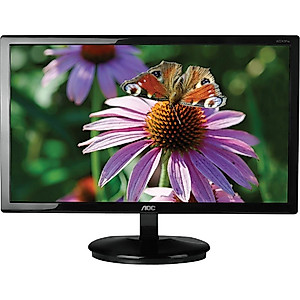 21.5" Wide LCD Glossy Black