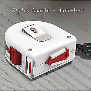 KIVNIEHI Smart Tape Measure 16ft/5m with LCD Writing Tablet 2 in 1 Retractable Measuring Tape Fashion Tape Measure for Construction Carpenter DIY, Units inches & cm