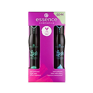 essence | Lash Princess False Lash Effect Mascara | Gluten & Cruelty Free | Black (MIXED duo set)