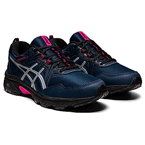 ASICS Women's Gel-Venture 8 All Winter Long Running Shoes, 8.5, French Blue/Pink Rave