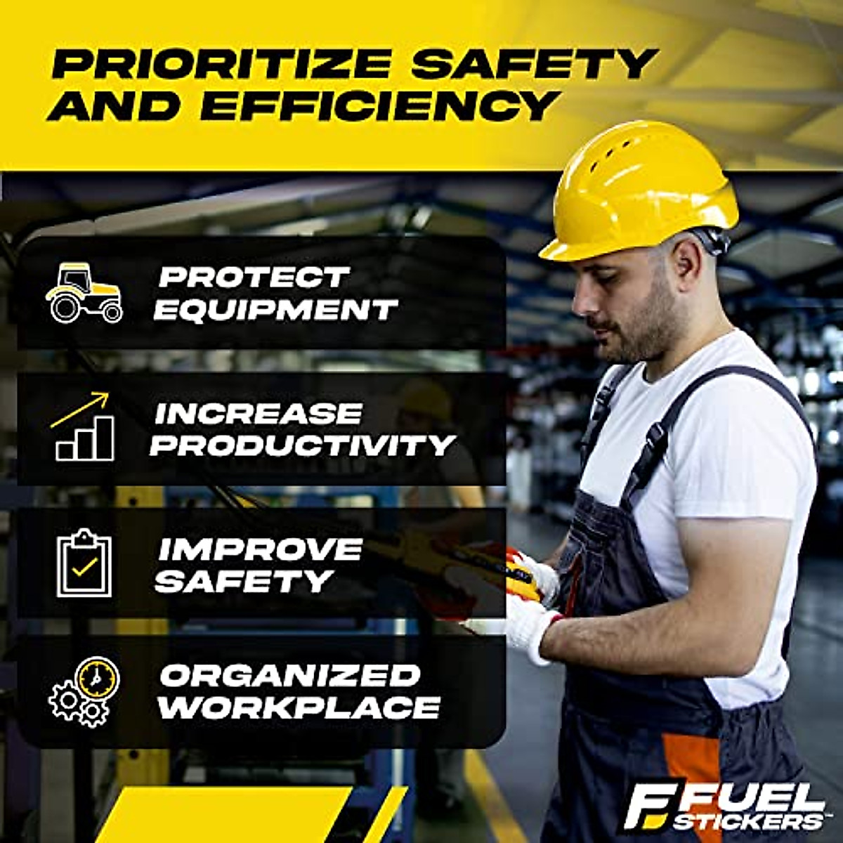 Diesel Only, Mixed Fuel Only, and Gas Only Sticker - 2 Labels of Each Type - Gas Cans and Fuel Storage - Weatherproof, Extreme Stick, Fuel Signs by Fuel Stickers - USA Made (6x2 inch), 6 Labels