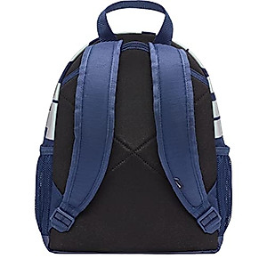 Nike Brasilia Just Do It Mini Backpack (Midnight Navy/Iridescent)