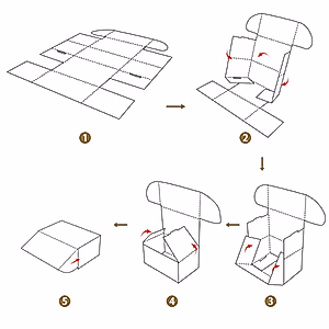 EYMPEU 12x9x4 Floral Gift Wrapping Boxes 20 Pack, Gifts Shipping Boxes Bulk for Women, Flower Corrugated Cardboard Gift Mailer for Present, Wife, Girlfriend, Mom Birthday, Wedding, Party Favor,