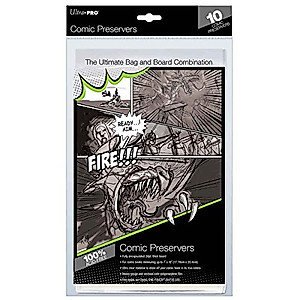 Ultra Pro Gaming Generic Comic Preserver 10 PackComic Preserver 10 Pack, Multi, One Size