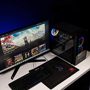 iBUYPOWER Pro Gaming PC Computer Desktop Element Mini 190A (Ryzen 3 3100 3.6GHz, NVIDIA GeForce GT 710 1GB, 8GB DDR4, 480GB SSD, WiFi Ready, Windows 10 Home)