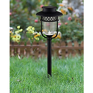 Classy Caps GL1101 High Performance Solar Landscape Light, Black