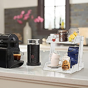 Coffee Station Organizer Countertop, Coffee Bar Accessories and Organizer, Coffee Mug Holder Countertop Coffee Station,Coffee Cup Holder Coffee Bar Accessory Organizer, Gift for Coffee Lover