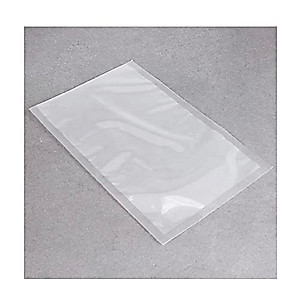 Vacuum sealer bags 100 bags 10” x 7” strong food grade BPA free works with all sealers. Precut Easy Tear Notch Textured Food Storage Bag,Seal Meal Snack Fruit Nut,Boil Steam Heat Freeze Safe Sous Vide Bags,Commercial Food Heavy Duty Sealable Bags