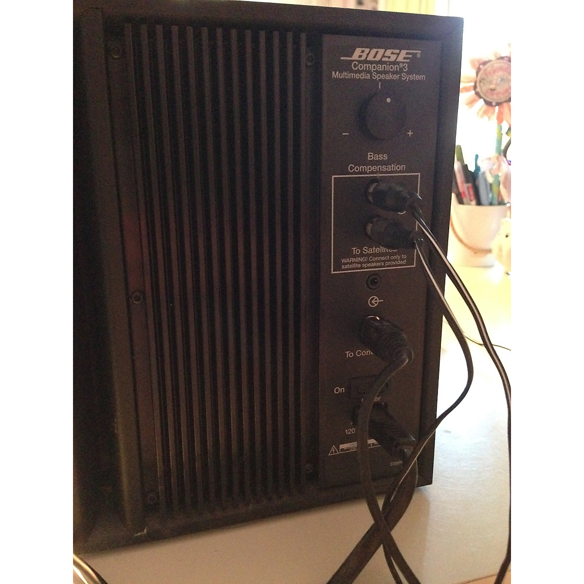 Bose Companion 3 Multimedia Speaker System - Graphite / Silver