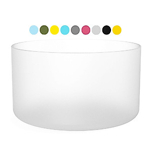 One MissionX Protective Boot Sleeve for Hydro Flask - Stanley Quencher & IceFlow Tumbler - Also for Similar Bottles, BPA Free Silicone (Fits Hydro 12-24oz/Stanley 40oz Quencher, White Clear)