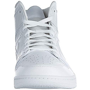 Nike Men's High-Top Sneakers, White White White, 10.5