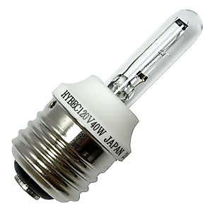 Hybec 02034 - HY40W/E26 120V 2034 Screw Base Single Ended Halogen Light Bulb