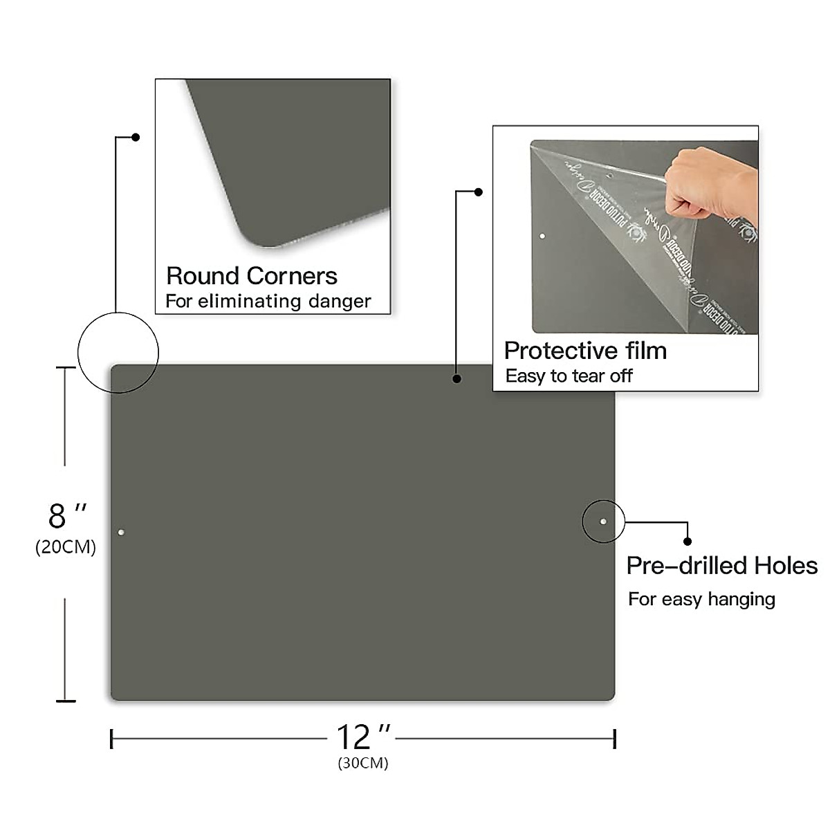 Putuo Decor She Shed Decor, Farmhouse Wall Sign for Home, Kitchen, Garden, Women Cave, Gift for Girlfriend, Ladies, 12x8 Inches Aluminum Metal Sign