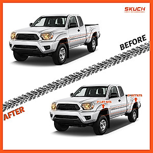 3" Front and 2" Rear Leveling Lift Kits for Dodge Ram 1500 4WD 2006-2022 Raise 3 Inch Front Strut Spacers and 2 Inch Rear Lift Spacer Suspension Lift Kit