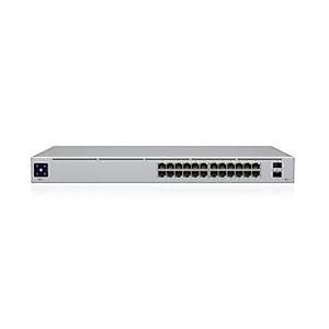 UniFi Switch 24 US-24 Managed Gigabit Switch with SFP 2 SFP Port RJ45 26 Gbps