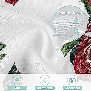 Baby Swaddle Blanket Unisex Swaddle Wrap Soft Silky Bamboo Muslin Swaddle Blankets Neutral Receiving Blanket for Boys and Girls, Large 47 x 47 inches, Set of 4