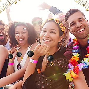 2 Pcs Aslatua Authentic Rhythm African Shaker Kashaka Musical Single Hand Percussion Instruments Kashaka Instrument for Kid Adults Beginners Lovers (Black)