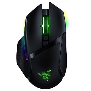 Razer Firefly V2 Gaming Mousepad + Basilisk Ultimate w/o Dock Gaming Mouse Bundle