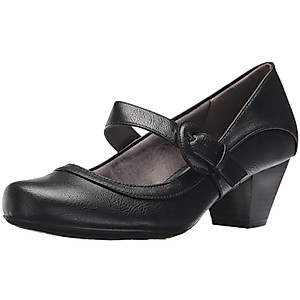 LifeStride Women's ROZZ Shoe, black, 6.5 M US
