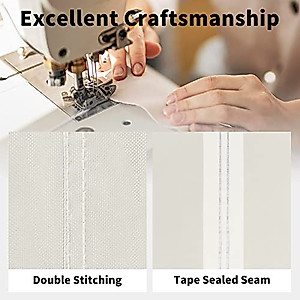 Easy-Going Outdoor V-Shaped Sectional Sofa Cover 85"X85" UV Resistant Patio Sectional Couch Cover Waterproof Lawn Patio Furniture Cover, Beige/Brown