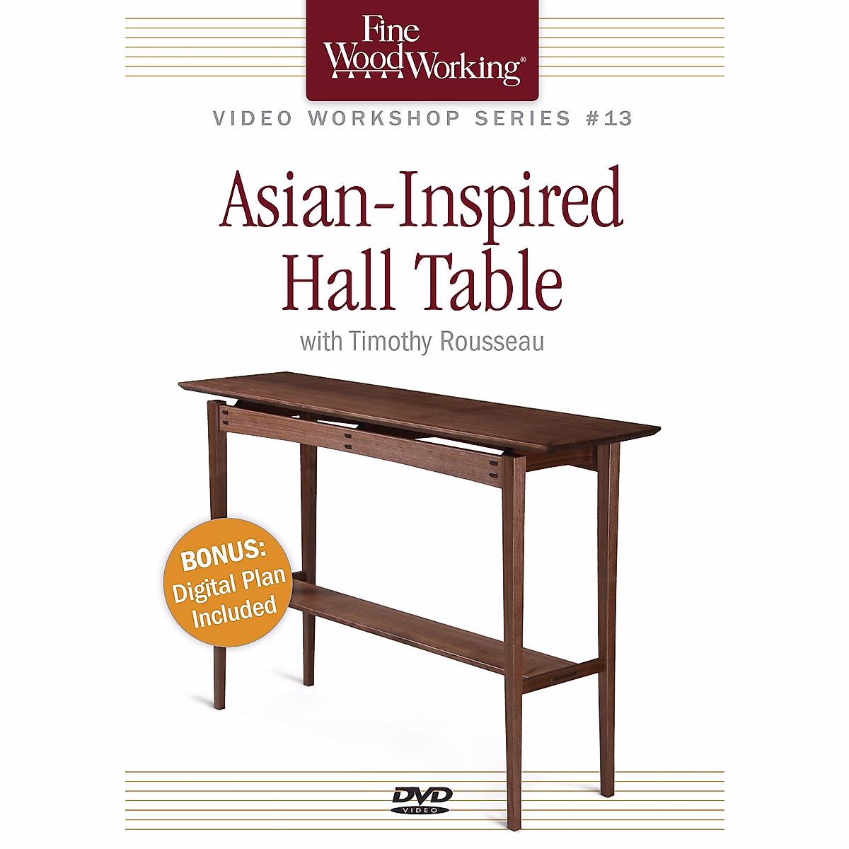 Fine Woodworking Video Workshop Series - Asian Inspired Hall Table