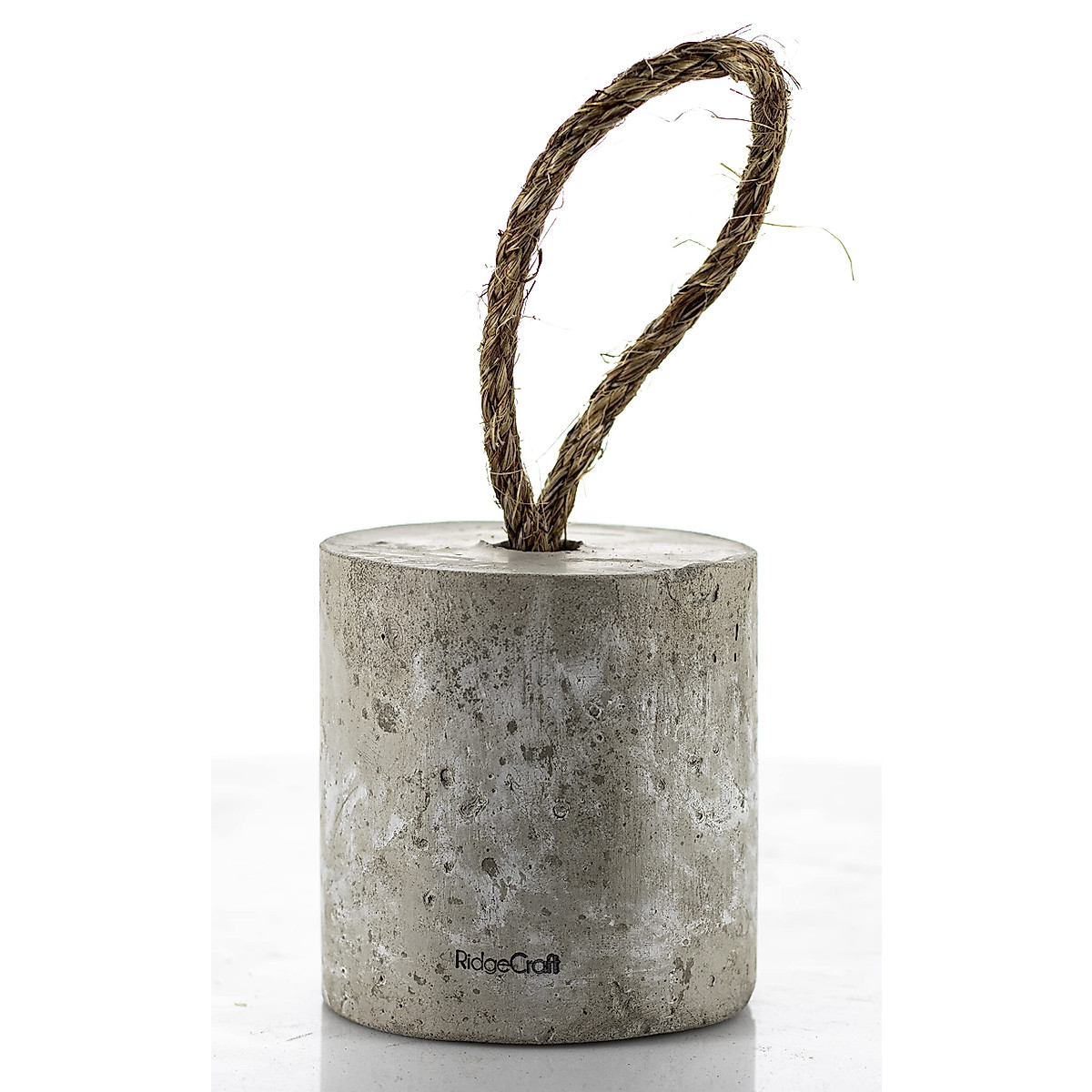 Concrete Heavy Duty Door Stopper - Extra Large Doorstop - Heavy Duty Industrial Outdoor or Indoor Office Door Stoppers