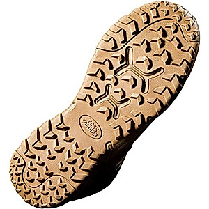 FREE SOLDIER Men's Waterproof Hiking Boots Lightweight Work Boots Military Tactical Boots Durable Combat Boots(Brown, 7.5 US)