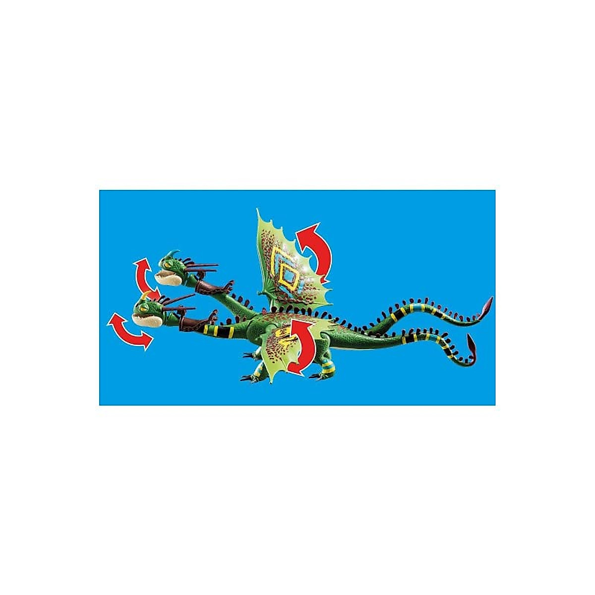 Playmobil Dragon Racing: Ruffnut and Tuffnut with Barf and Belch