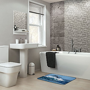 Happy Dolphin Kitchen Mat and Rugs Cushioned Anti-Fatigue Kitchen mats 16"x 24"Non Slip Waterproof Kitchen Mats and Rugs for Kitchen Floor Home Office Sink Laundry