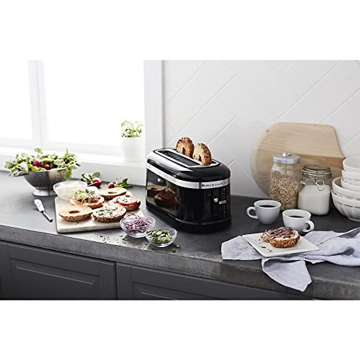 KitchenAid 4 Slice Long Slot Toaster with High-Lift Lever - KMT5115
