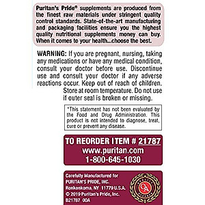 Puritan's Pride Pomegranate Extract 500 Mg Supports Antioxidant Health, 60 Capsules, by Puritan's Pride, 60 Count