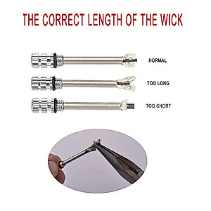 Butane Lighter Jet Torch Flame Windproof Lighter Soft Flame Lighter Candle Igniter(No Fuel) (Kerosene Match)