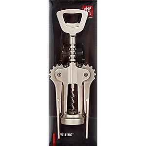 Zwilling 39619-000-0 Dual Lever Corkscrew, Nickel-Plated