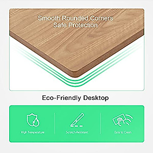 AZL1 Life Concept Rack Utility Microwave Oven Stand Workstation Shelf, 23.7inch Movable 3 Tier Kitchen Cart,Light walnut