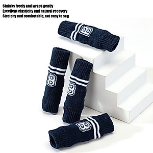 Dog Elbow Protector, Dog Elbow Callus Treatment, 4 Pack Dog Elbow Pads for Dogs Dog Elbow Callus Treatment for Medium Large Dogs Prevent Licking Wound