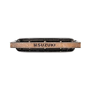 SUZUKI Harmonica, Silver M20 Manji 10-Hole C