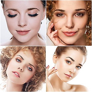 12 Sheets 108 Pairs Hair Like Waterproof Eyebrow Tattoos Stickers Temporary Eyebrow Tattoos Instant Transfer Brows Peel off Fake Eyebrow Sticker Authentic Eyebrow for Women and Girls(Classic Style)