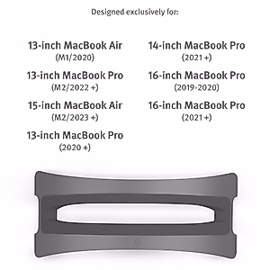 Twelve South Insert I for 13" MacBook Air M2, 2022 and 15" MacBook Air M2, 2023, Space Grey