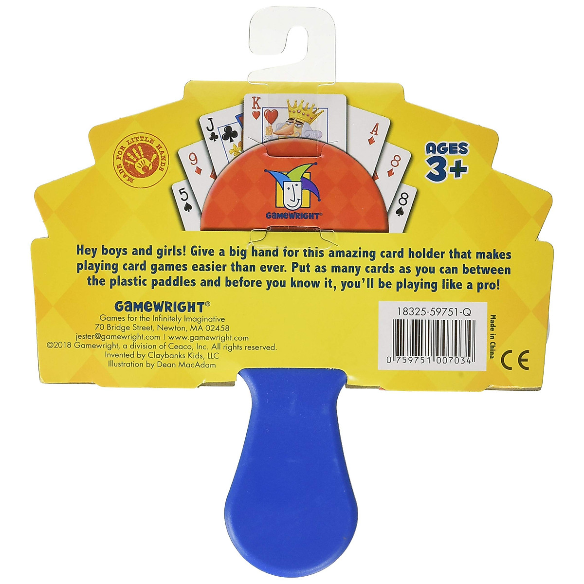 Gamewright Little Hands Playing Card Holder - Set of 2
