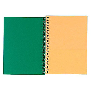 Five Star Personal Spiral Notebook, 7" x 4 3/8", 100 Sheets, College Rule, Assorted colors, 12 Pack
