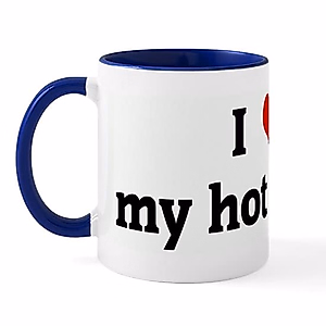 CafePress I Love My Hot Toddy Mug Ceramic Coffee Mug, Tea Cup 11 oz
