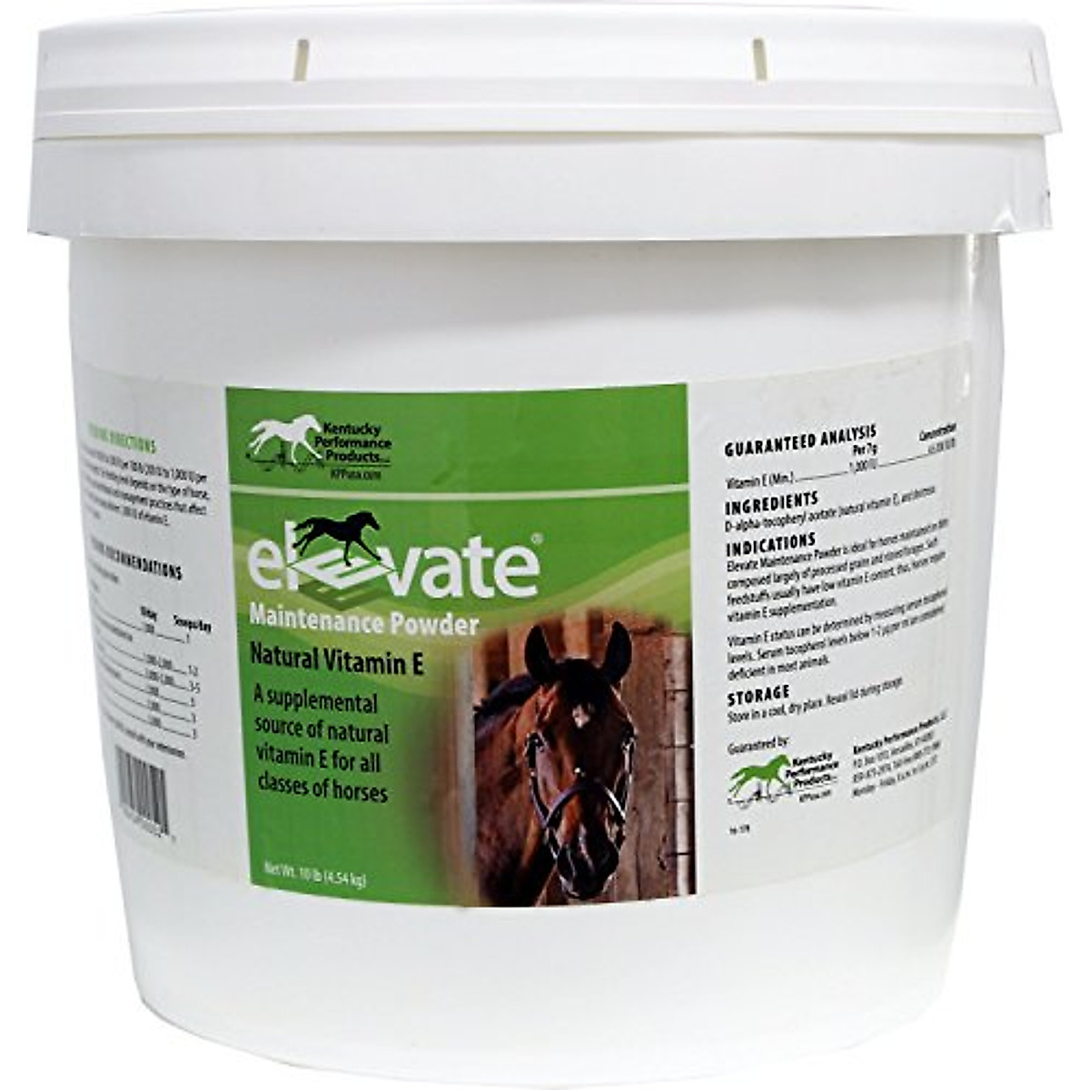 Kentucky Performance Products Elevate Maintenance Powder, 10 Pounds, Vitamin E Horse Supplement