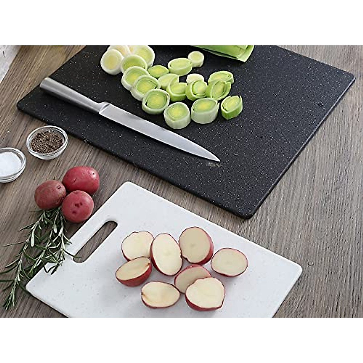 Dexas Superboard Cutting Board, 8.5 by 11 inches, Midnight Granite Color (401-50)