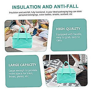 ULTECHNOVO Pizza Food Delivery Tote Insulation Bag Cooler Bag Containers for Food Shopping Bag Organizer Water Resistant Backpack Delivery Cool Lunch Bag Pizza Delivery Backpacks Picnic Bag